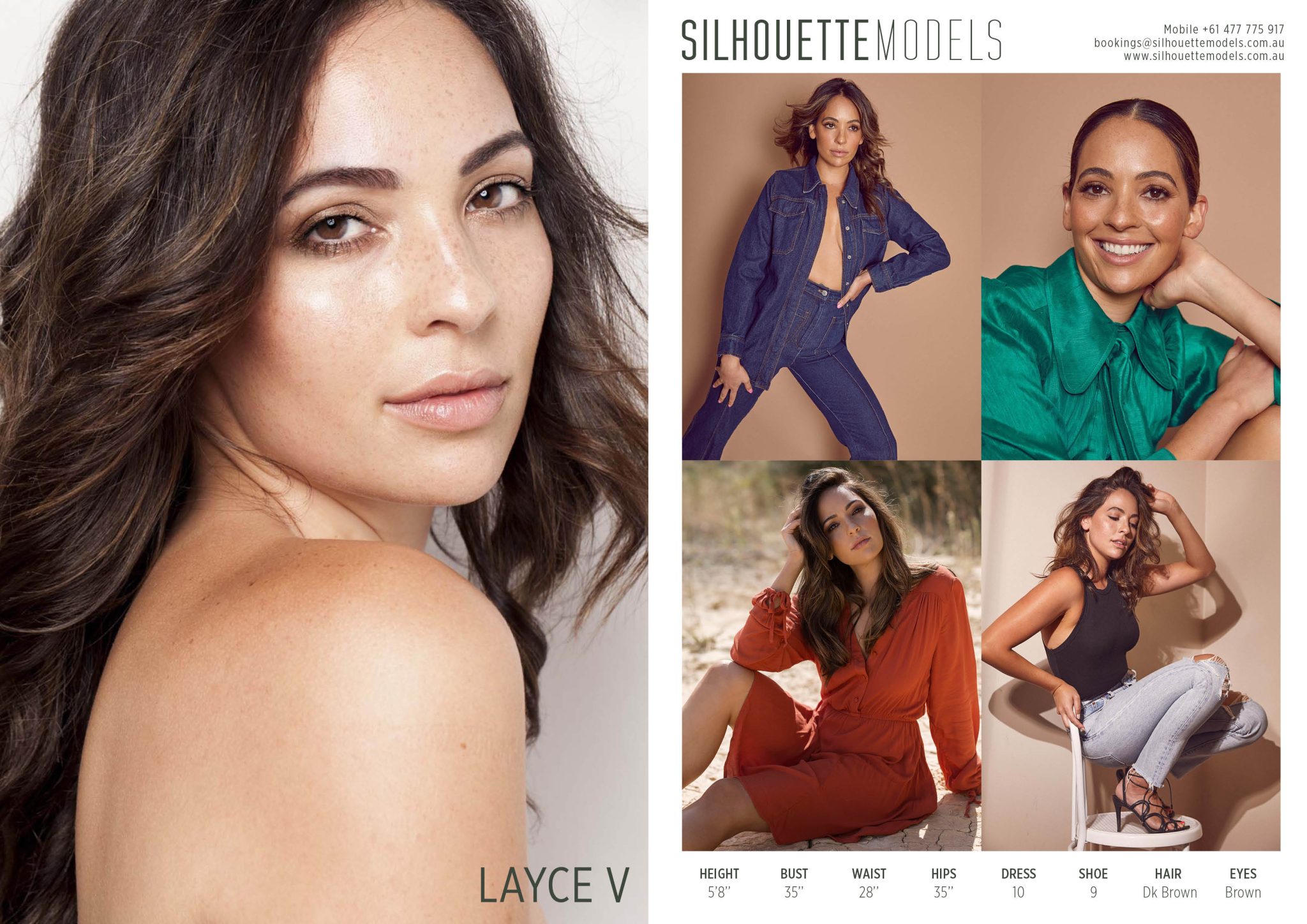 LAYCE_A4_COMPCARD_MODELS | Silhouette Models