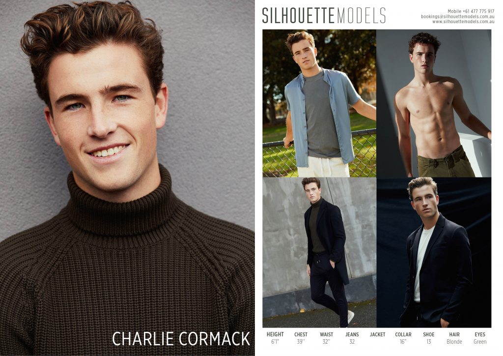 CHARLIE_EMAIL_COMPCARD_MODELS | Silhouette Models