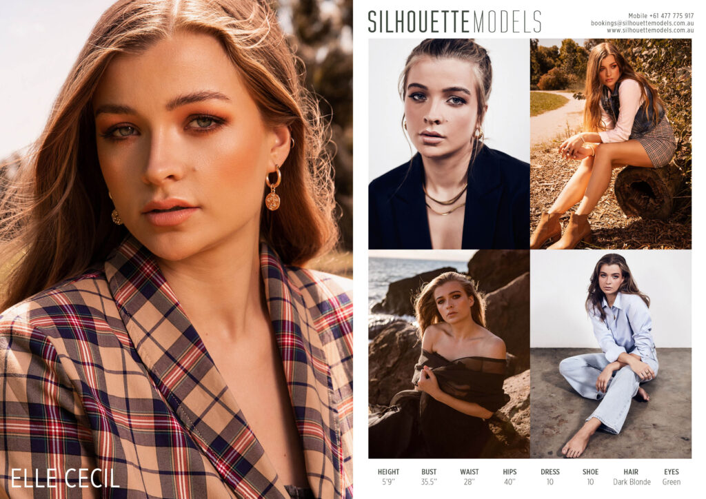 ELLE_CECIL_A4_COMPCARD_MODELS | Silhouette Models