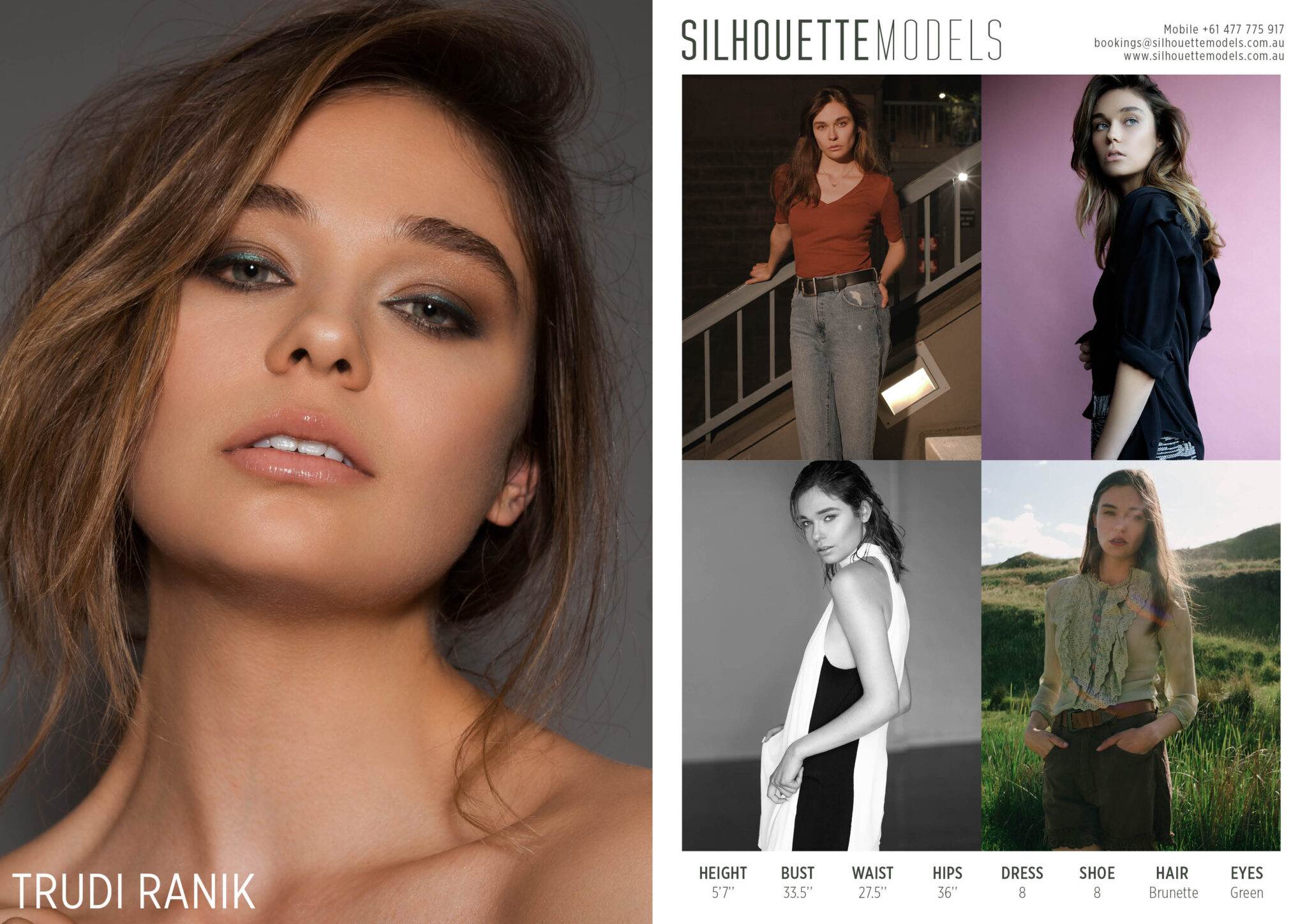 TRUDI_RANIK_COMPCARD_A4_MODELS | Silhouette Models