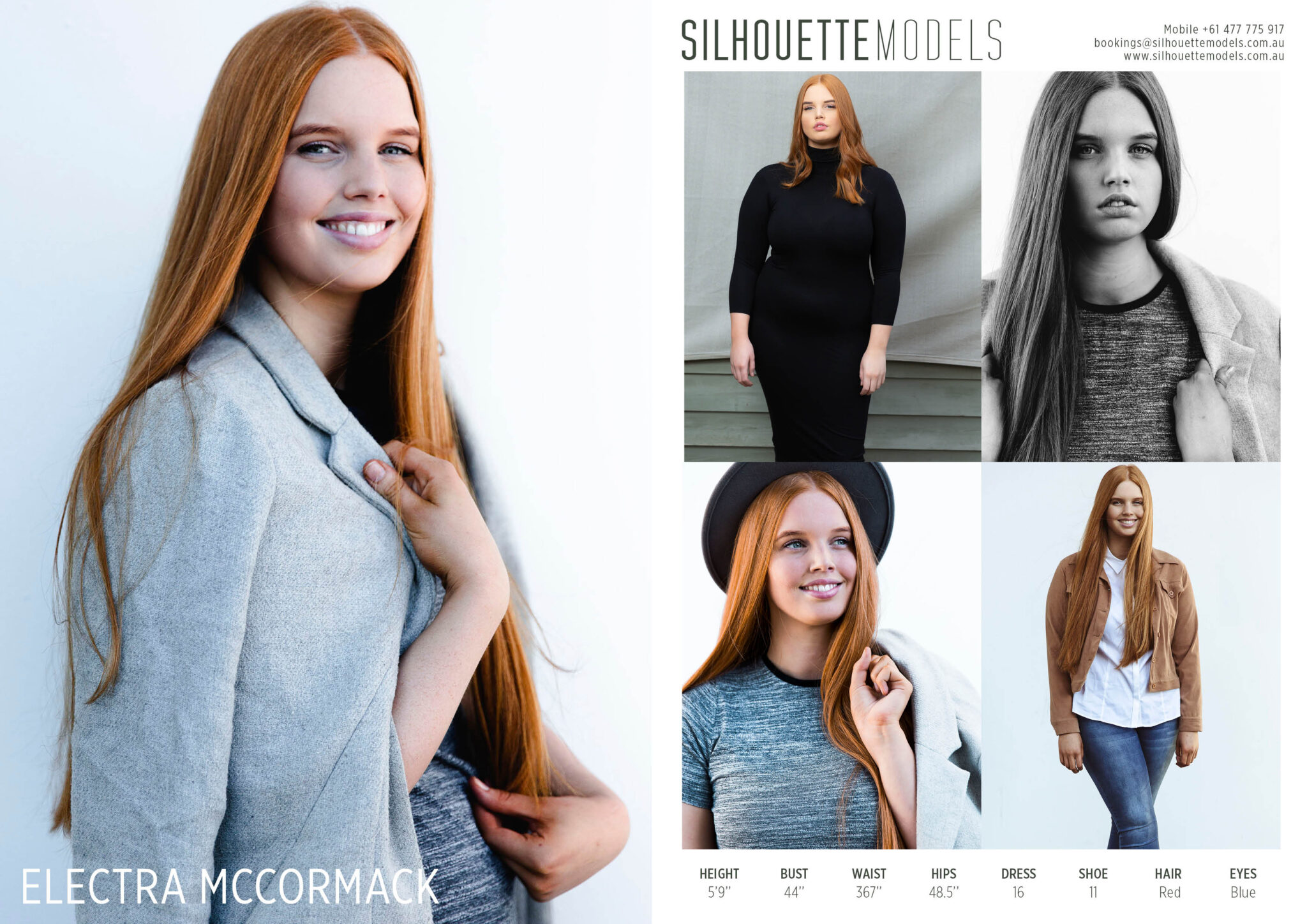 ELECTRA_A4_COMPCARD_MODELS | Silhouette Models