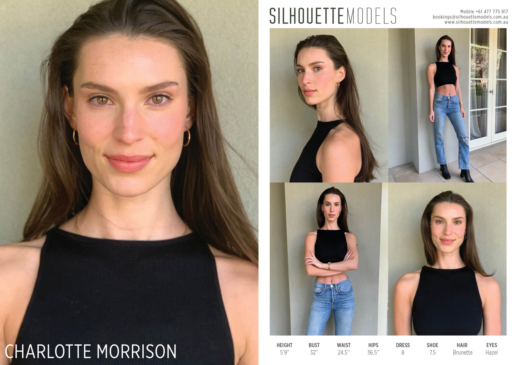 CHARLOTTE_MORRISON_A4_COMPCARD_MODELS_DIGI | Silhouette Models